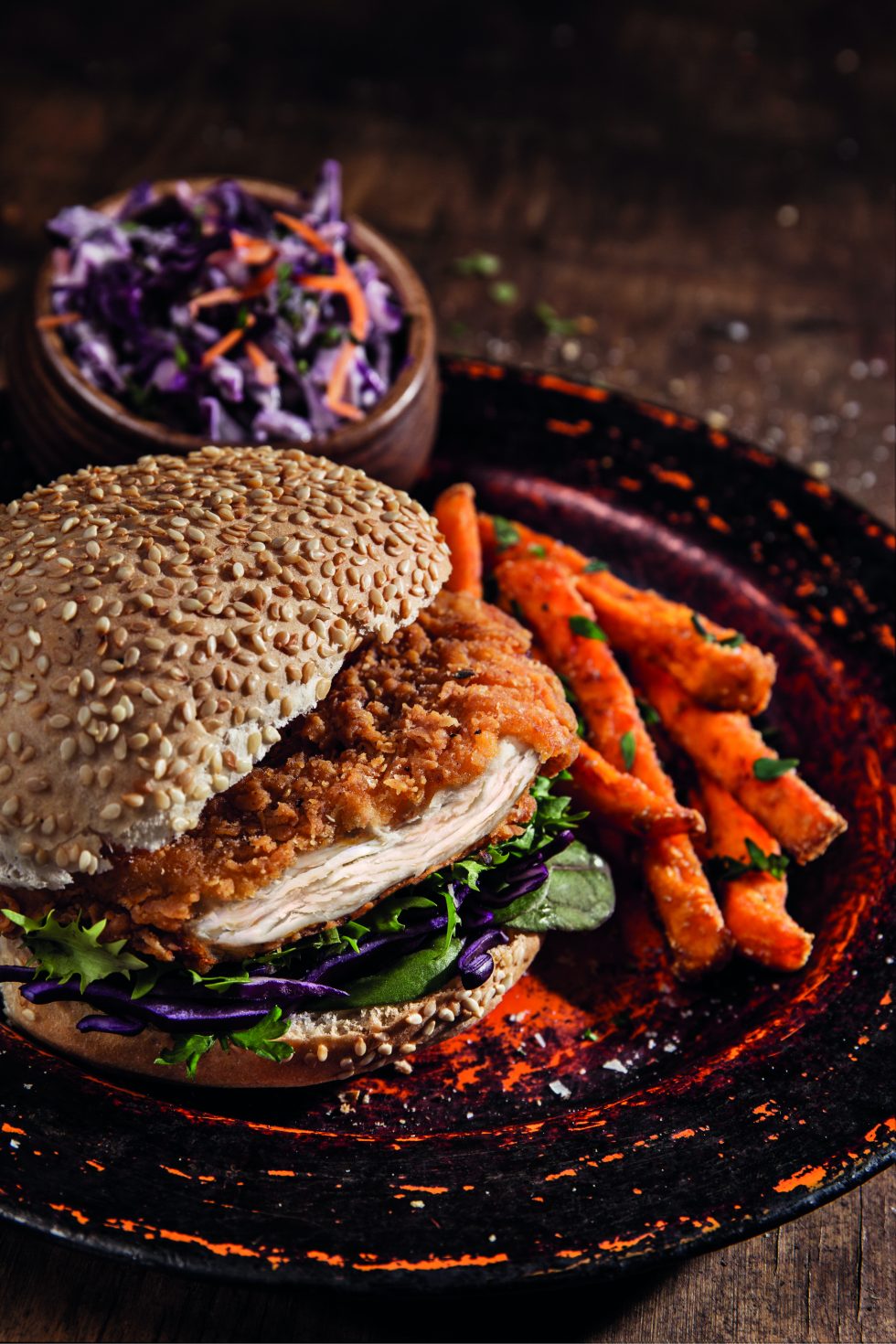 Whole Muscle Breaded Chicken Fillets American Style - Olivia Fine Food